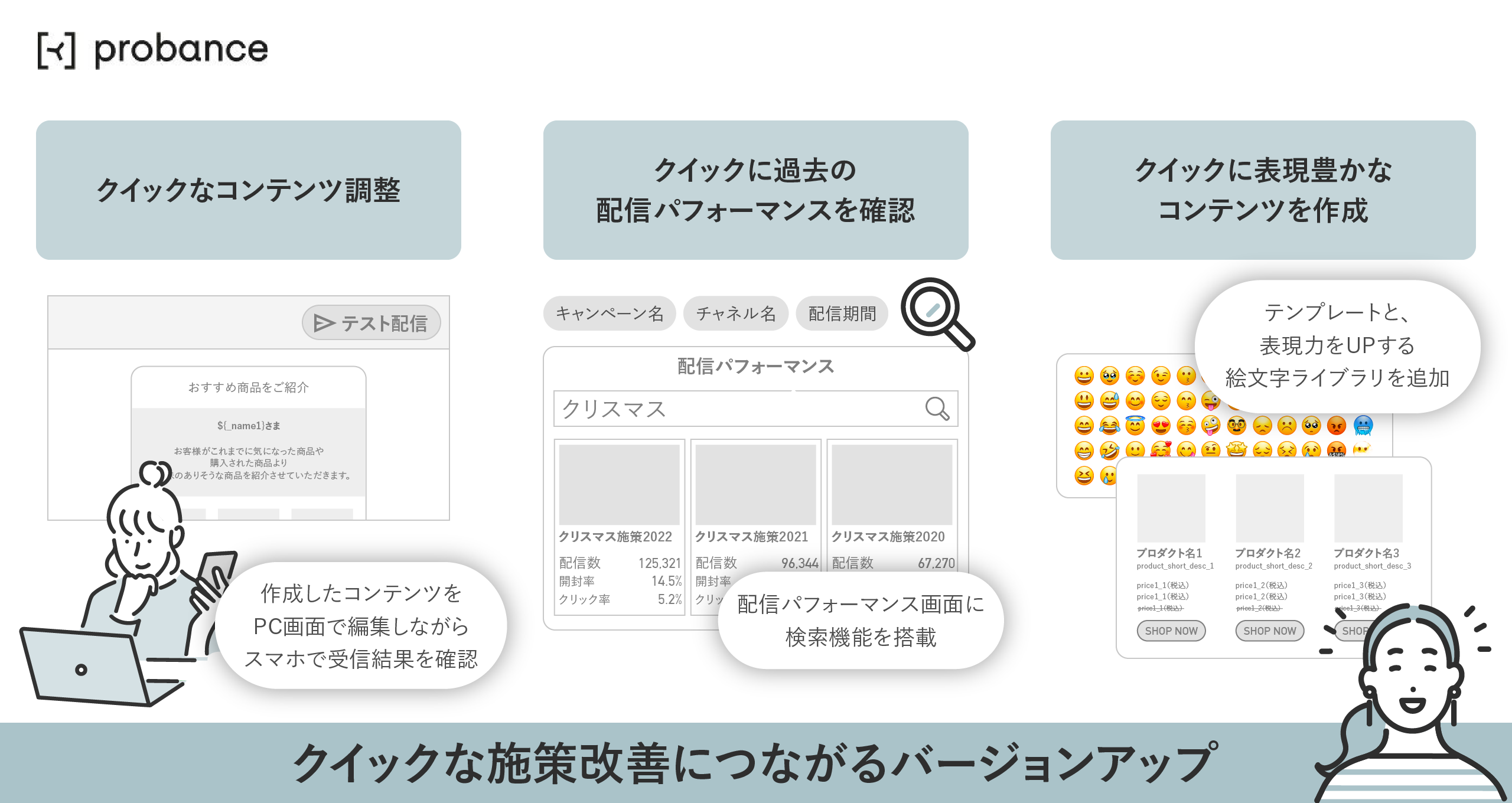 ブレインパッド、BtoC向けMA「Probance」のバージョンアップを発表 - ブレインパッド